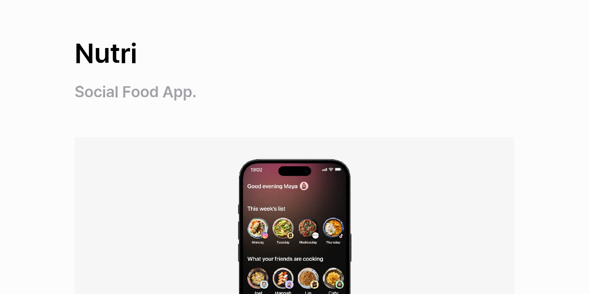 Nutri | Florian - Design Engineer